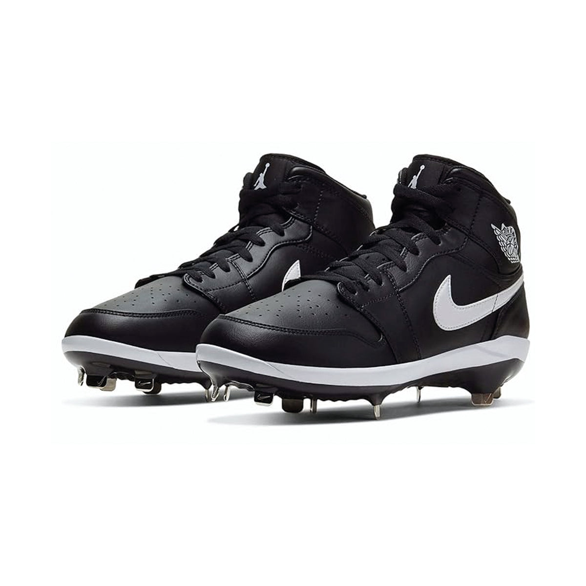 Spikes Beisbol Air Jordan 1 Retro Metal Negro – Beisbolmania