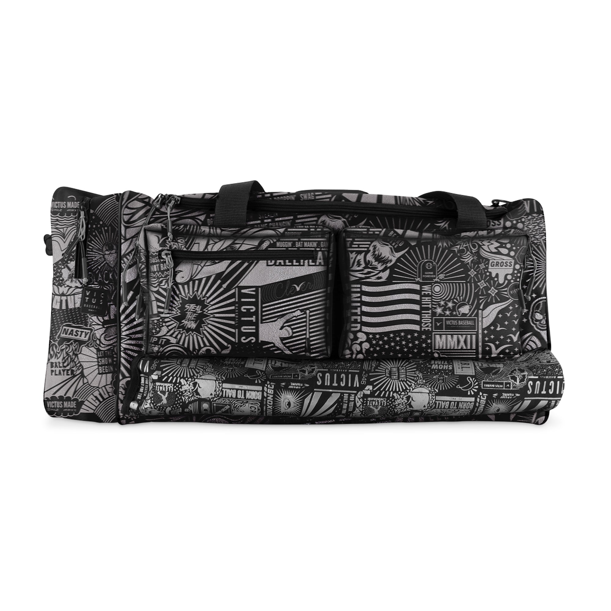 Maleta Beisbol Softbol Victus Box Duffel Negro ADULTO – Beisbolmania