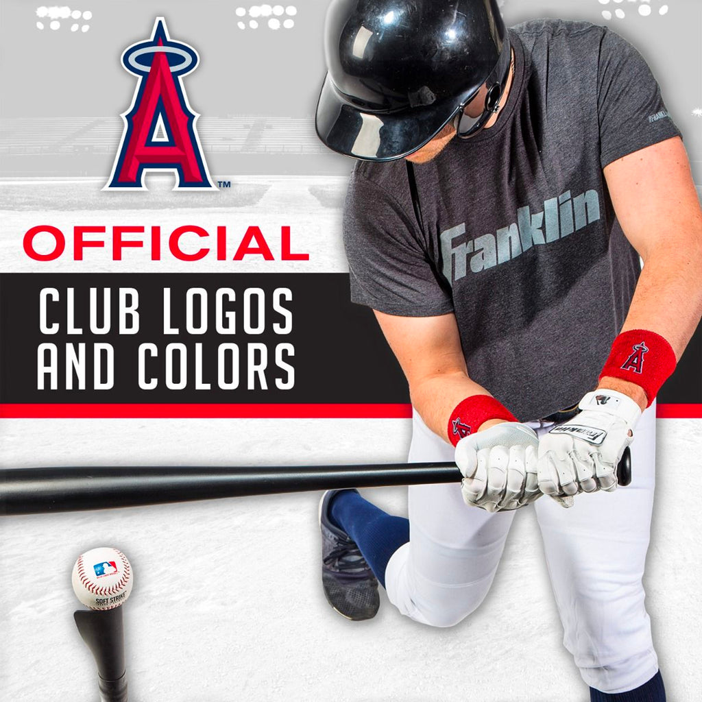 Muñequeras Franklin 2.5 in MLB Team Anaheim Angels – Beisbolmania