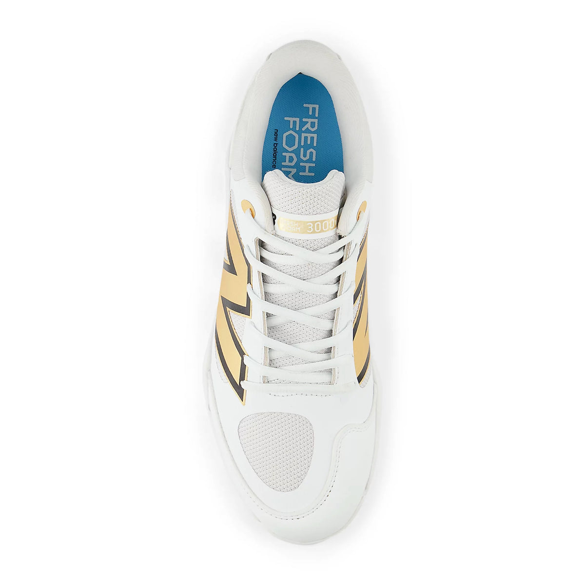 Spikes Beisbol New Balance Fresh Foam 3000 V7 Metal Blanco Dorado ...
