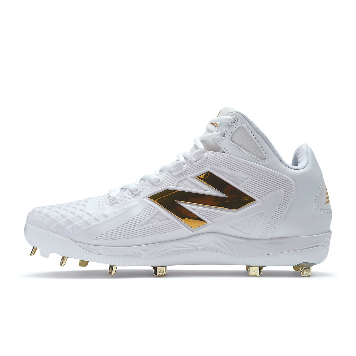 Spikes Beisbol New Balance Ohtani 1 Blanco Dorado – Beisbolmania