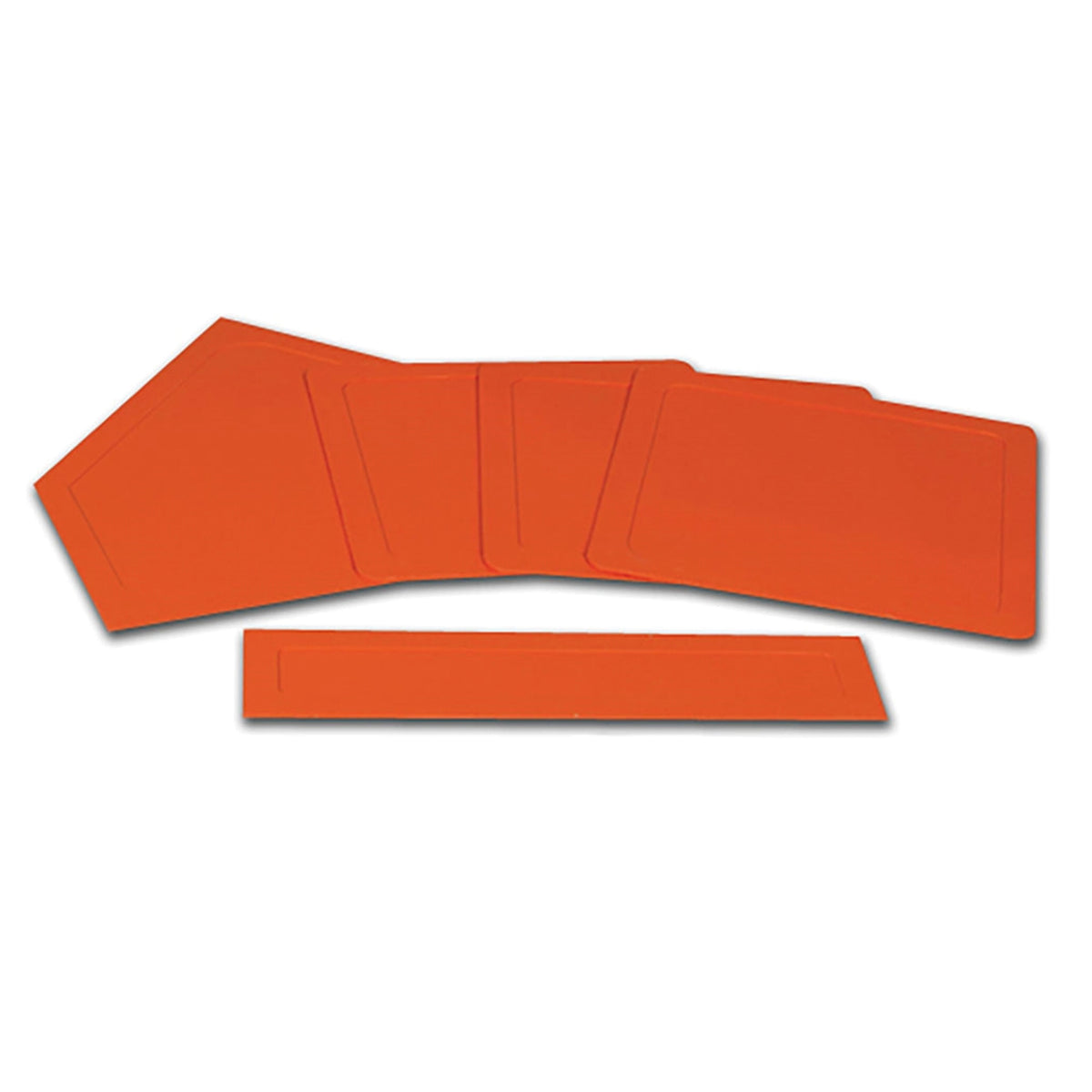 Set de 5 Bases beisbol Champro B023B Plástico Suave – Beisbolmania