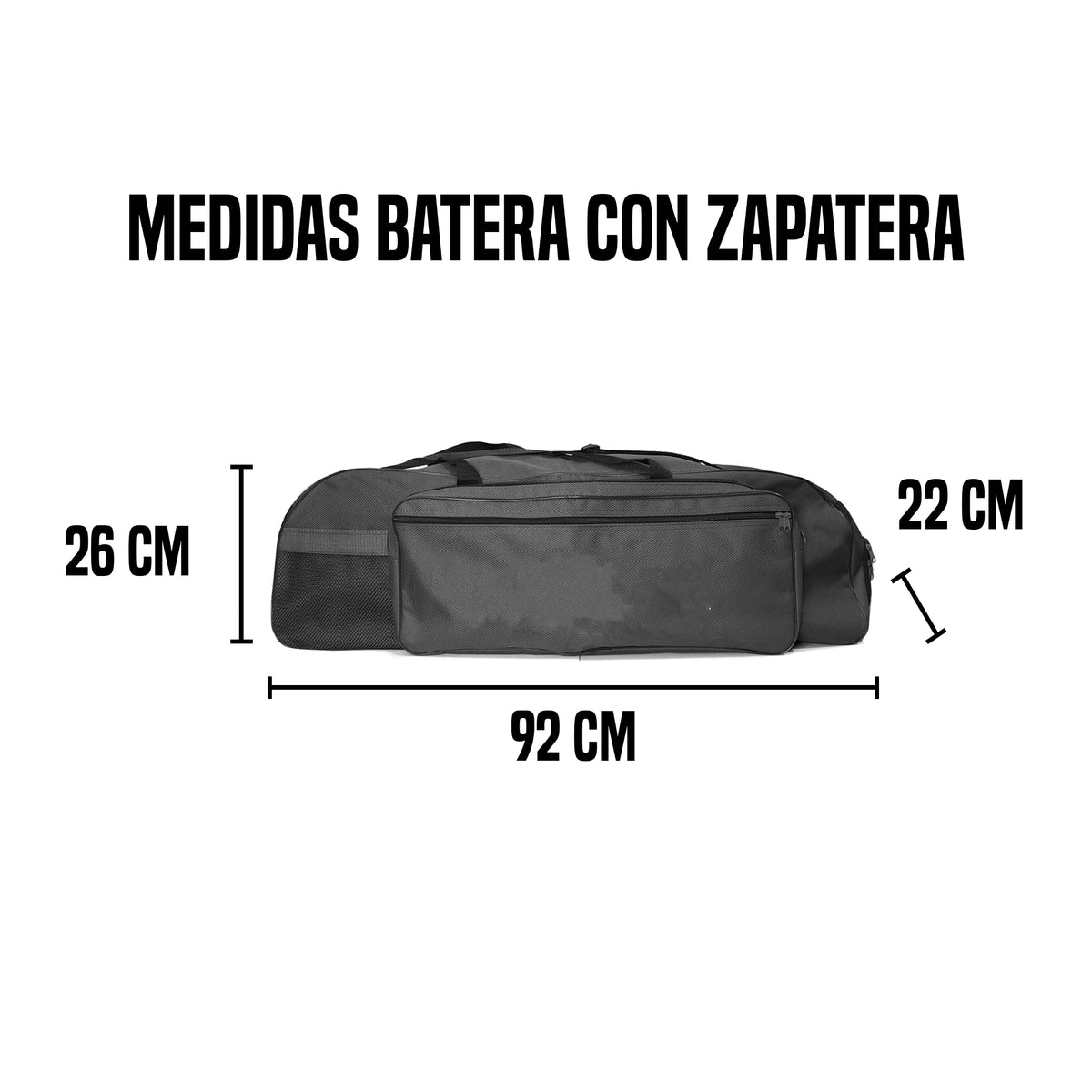 Batera Beisbol Grande con Zapatera Juvenil Adulto – Beisbolmania