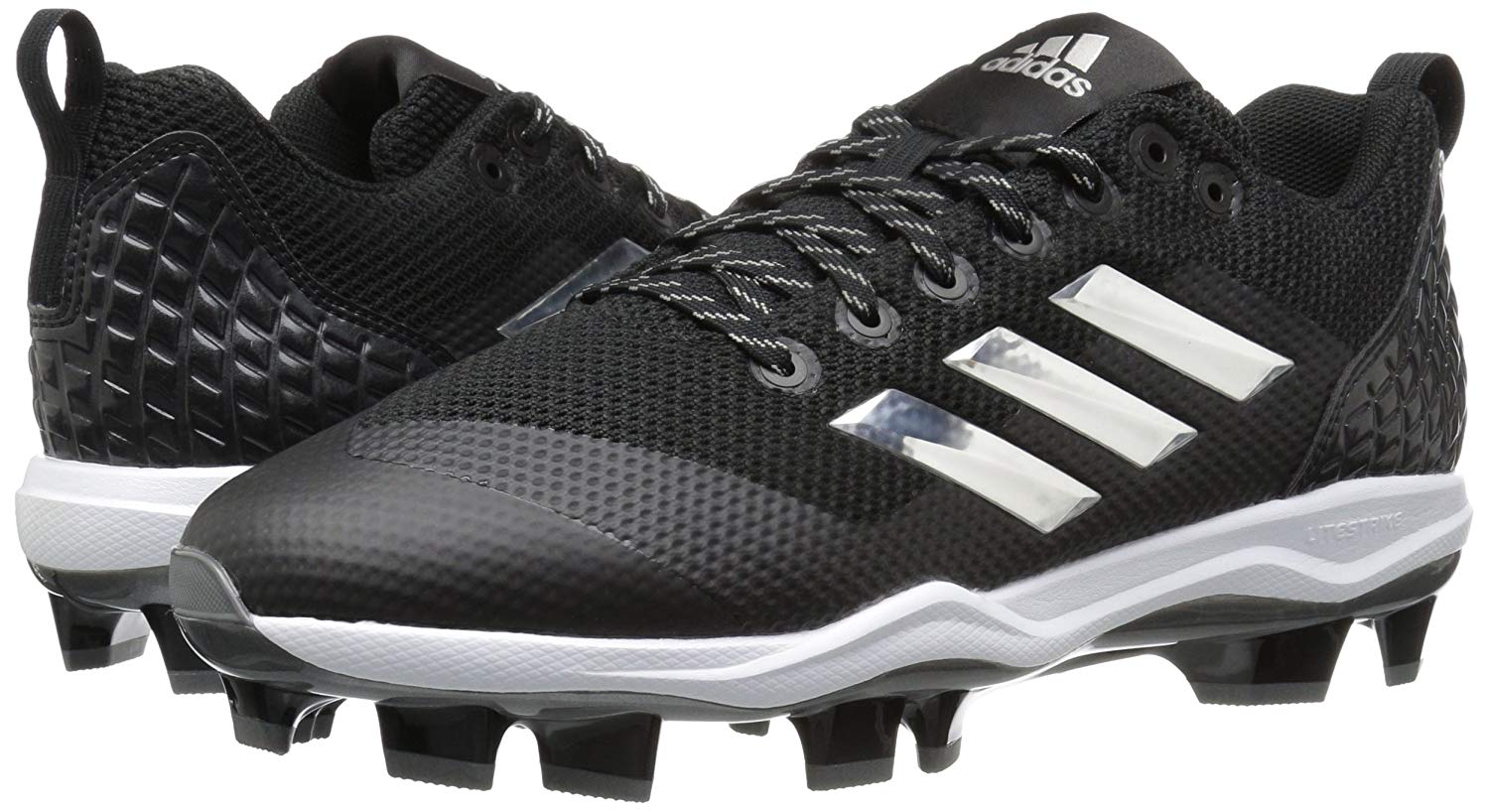 Spikes Beisbol Softbol Adidas Power Alley 5 Negro INFANTIL – Beisbolmania