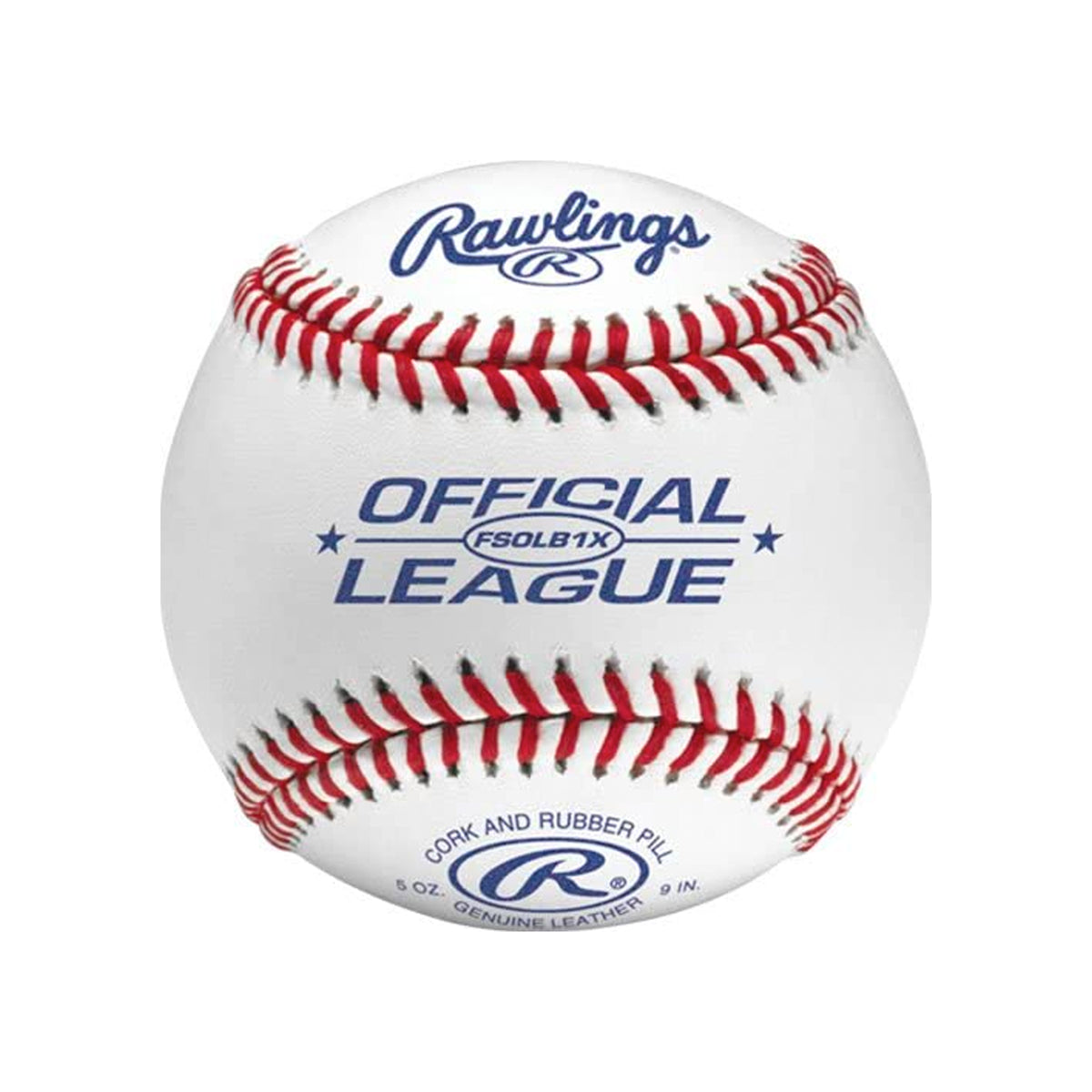 Pelota Beisbol Piel Profesional Rawlings FSOLB1X – Beisbolmania